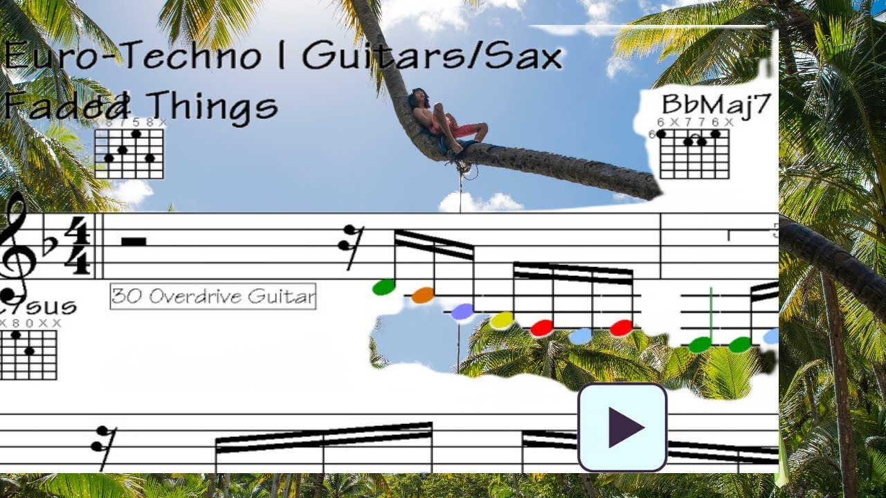 🟤Pianissimo Powerhouse: Mind-Blowing Euro-Techno Guitars & Sax Runs ...