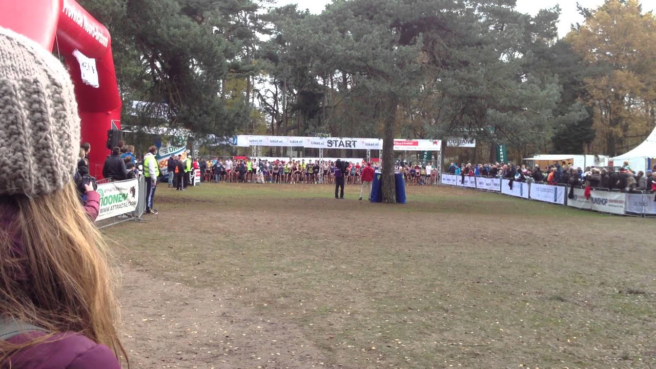 Start NK Korte cross mannen 2013 Tilburg Warandeloop - YouTube