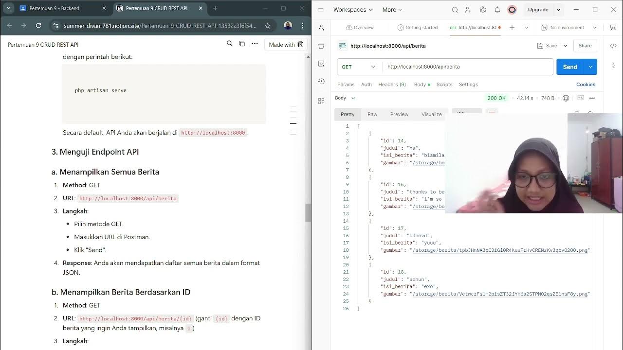 Bagian 9 - CRUD REST API - YouTube