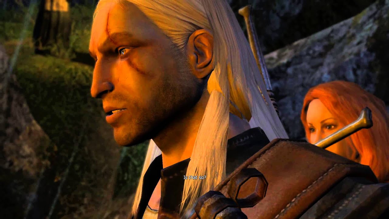 The Witcher save Abigail from villagers - YouTube