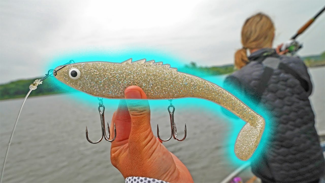 PIKE Fishing BIG SWIMBAITS in MICRO Lake!! - YouTube