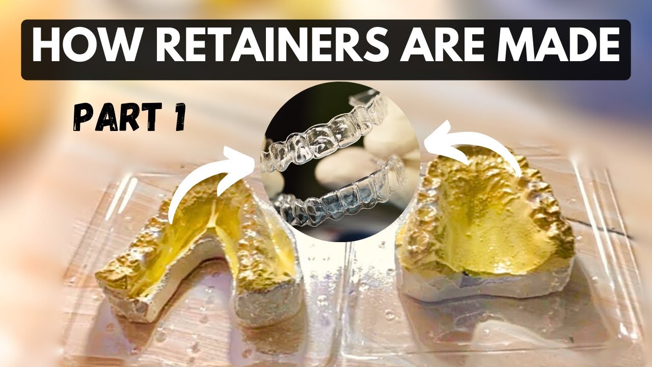 How to make RETAINERS for BRACES - Transparent Retainer! - YouTube