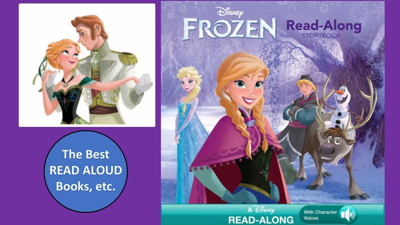 DISNEY FROZEN Read-Along Storybook Read Aloud, Disney children's books ...