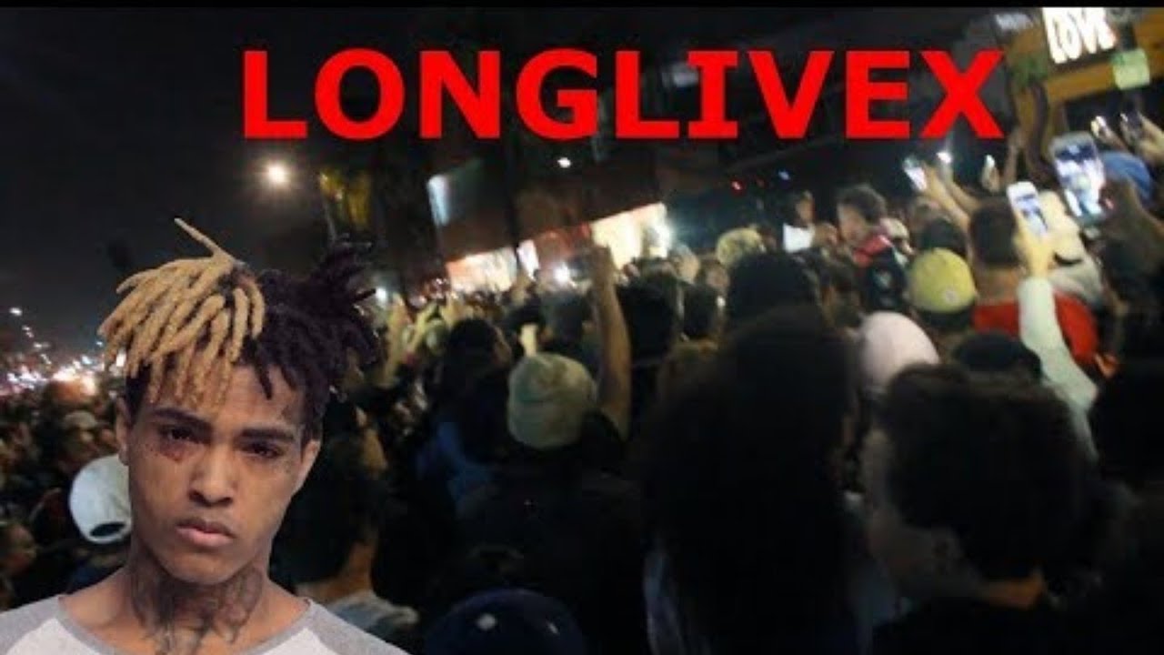 riot at memorial Xxxtentacion R.i.p. X 💔 - YouTube