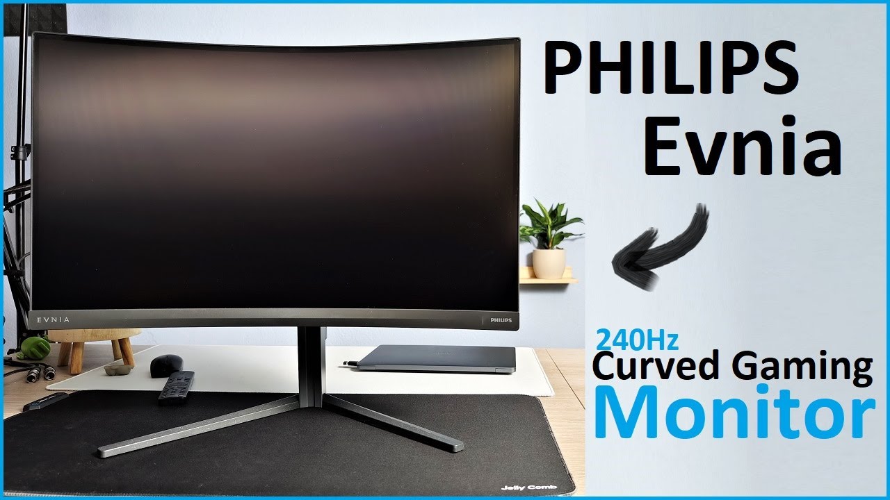 Schnelles Gaming: Philips Evnia - 240Hz Curved Gaming Monitor ...