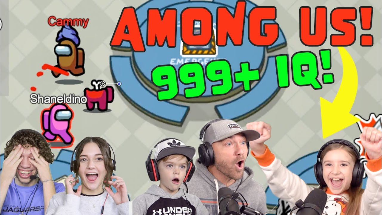 Cammy goes 999+ IQ playing Among Us with Shane & Ash Gaming! New Sopo ...
