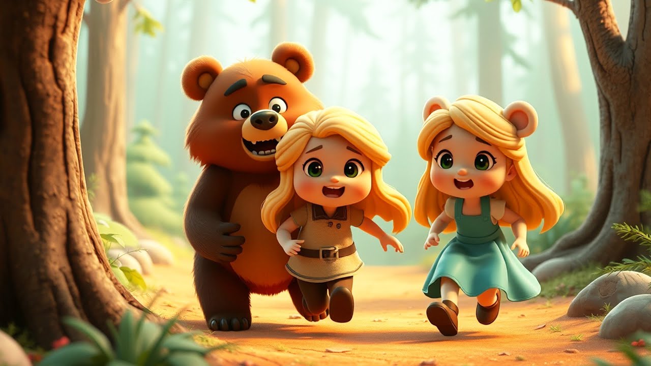 When Goldilocks Went to the House of the Bears | Classic Nursery Rhyme ...
