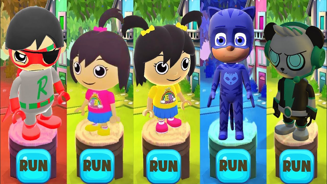 Tag with Red Dark Titan vs Emma vs Kate vs Catboy vs Spy Robo Combo ...