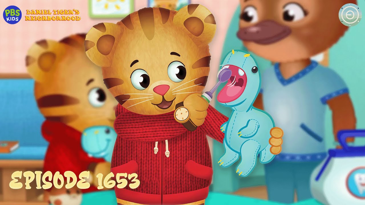 Daniel Tiger Neighborhood At The Dentist Episode 1653 - YouTube