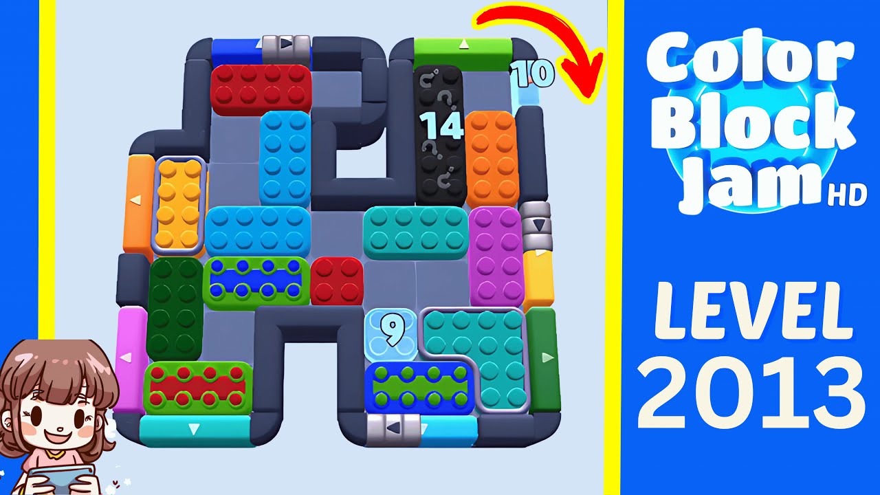 Color Block Jam Level 1139 (2013) Solution Walkthrough - YouTube