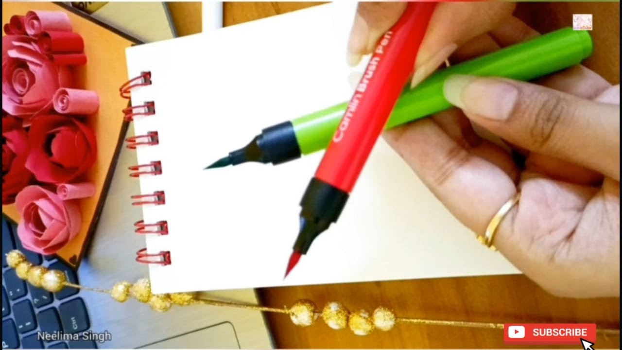Brush Pen ART for Beginners | Power of UNITY - YouTube