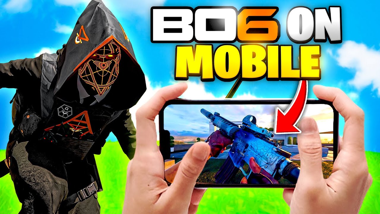 I PLAYED CALL OF DUTY BLACK OPS 6 ON A PHONE (INSANE) - YouTube