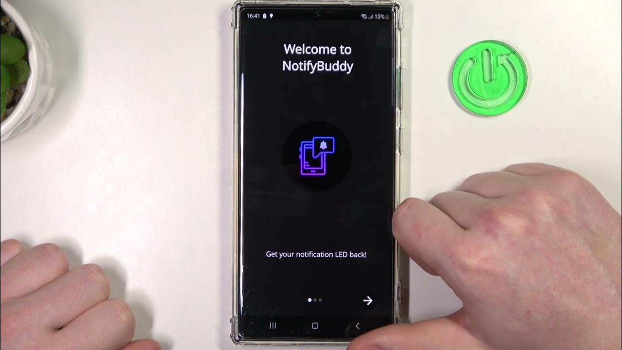 How To Setup Custom Led Notifications on Samsung Galaxy S23 Ultra - NotifyBuddy App - YouTube