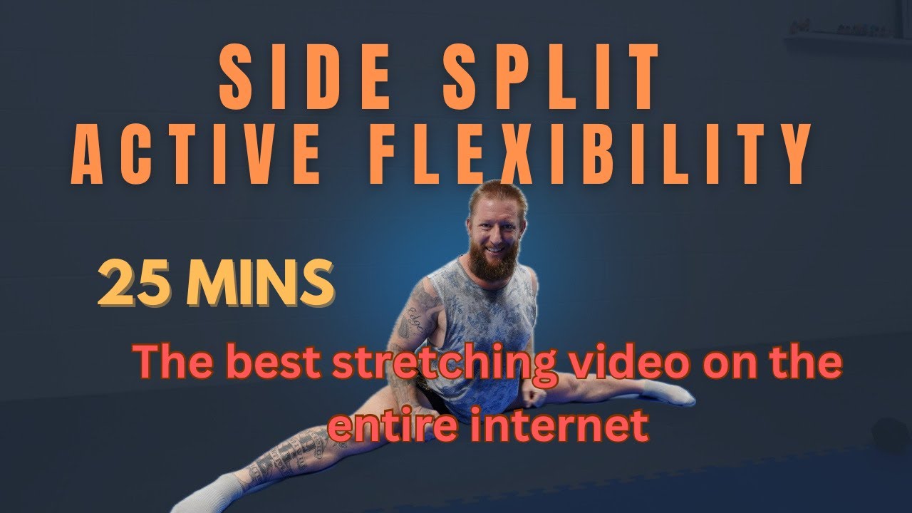Side Split ACTIVE Flexibility - FOLLOW ALONG - - YouTube