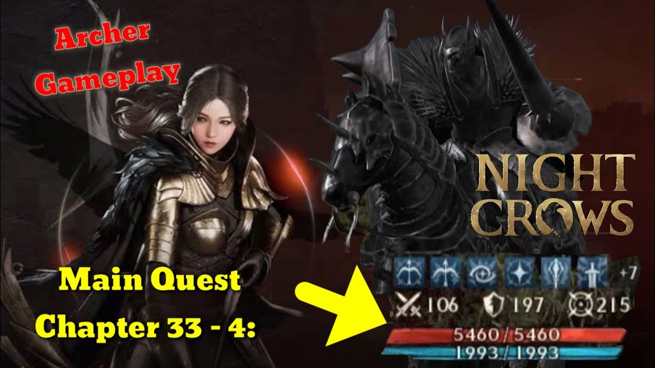 Night Crows Main Quest: Chapter 33-4: Portrait of the Knight of Death ...