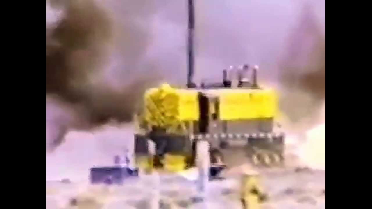 Restored Version 720HD - Rocket Powered Train Impact Test of Spent ...