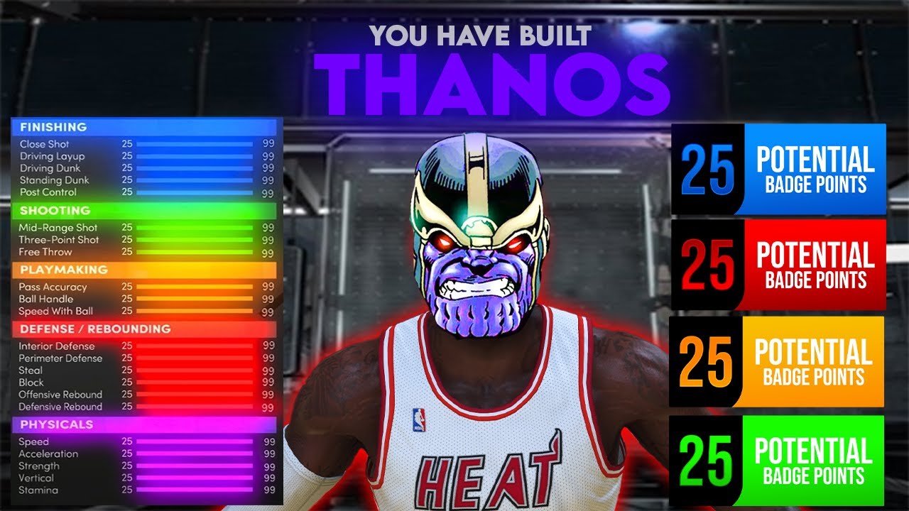 NEW "THANOS" BUILD IS THE BEST 7'0 CENTER IN NBA 2K23! *NEW* BEST ...
