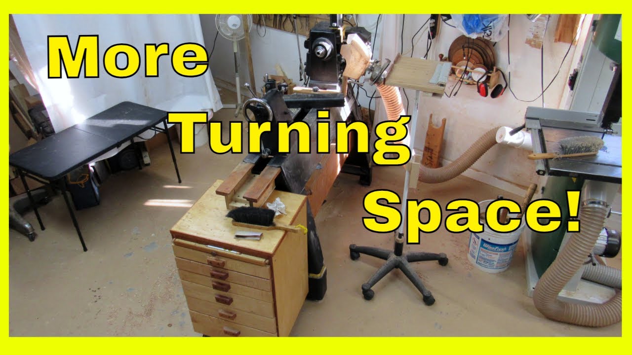 Woodturning Shop Reorganization - YouTube