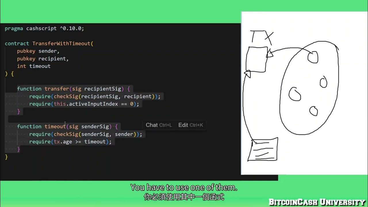 想在 Bitcoin Cash 上写智能合约？试试 CashScript —— 类似 Solidity，但基于 UTXO 模型，简单直观，适合初学者。@cashscript - YouTube