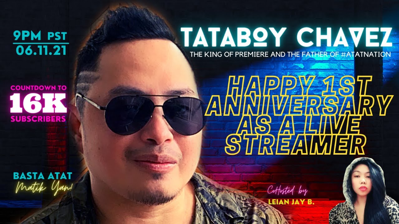 HAPPY 1ST ANNIVERSARY AS A LIVE STREAMER | NEW YOUTUBER PROMOTE YOUR ...
