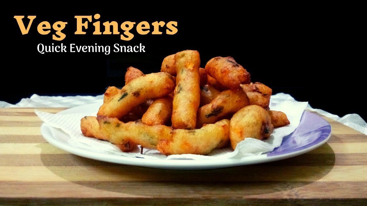 Crispy Veg Fingers | Potato Finger Recipe | Easy Veg Strips | Quick ...