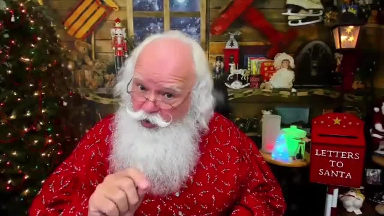 Santa’s COVID-19 message to kids - YouTube