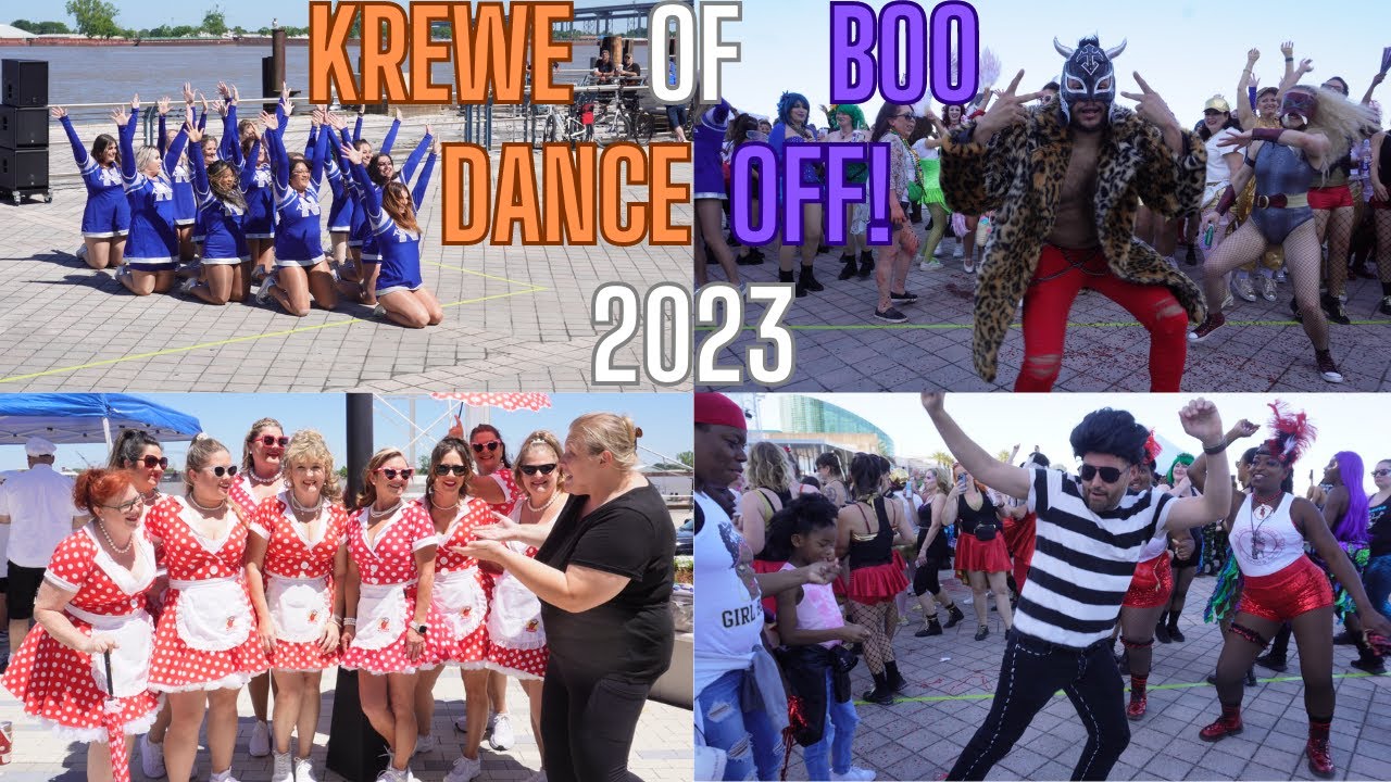Krewe of Boo Halfway to Halloween Dance OFF 2023! A Dance Party on the New Orleans riverfront!🎃👻 ...