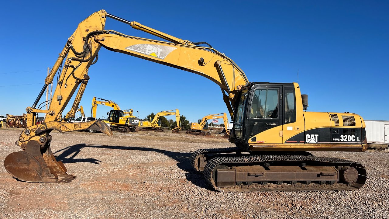 Cat 320 C L Excavator - Pattern Control Changer Location - YouTube