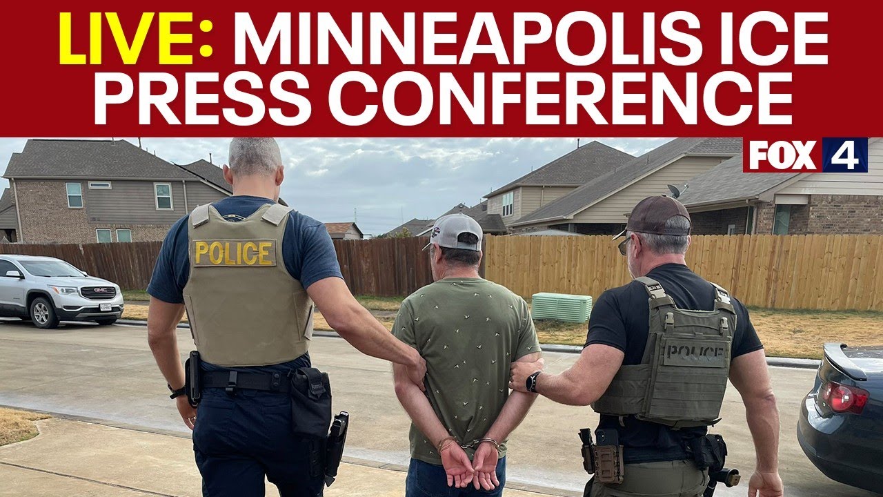🔴LIVE: Minneapolis ICE Press Conference | FOX 4 News - YouTube
