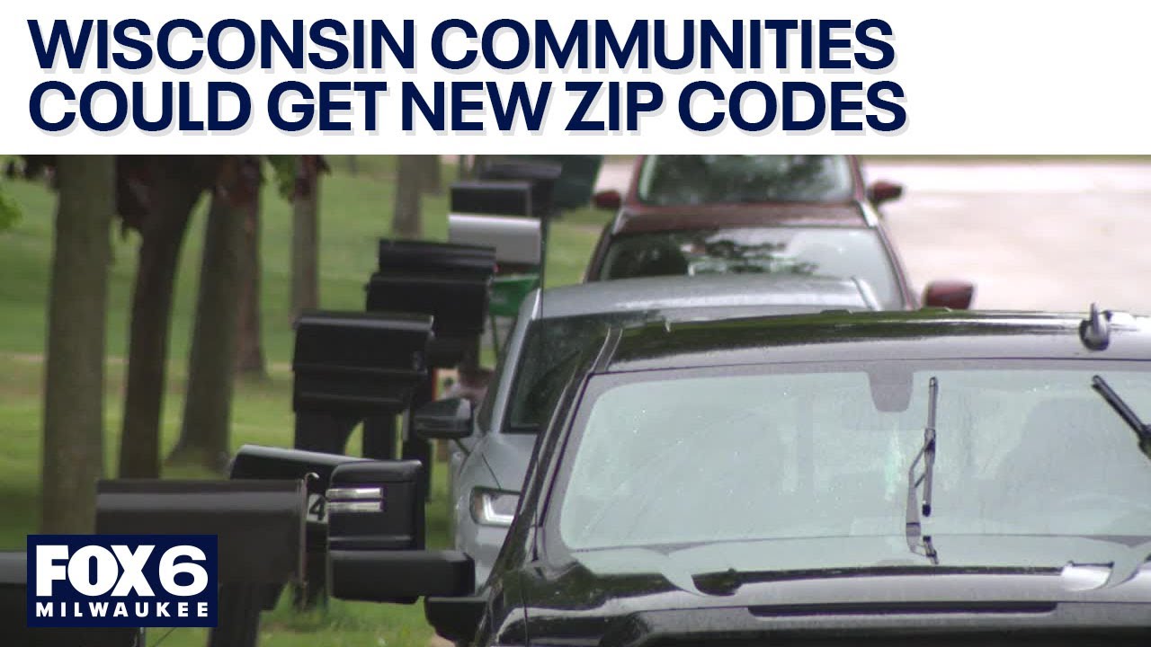 New ZIP codes in Wisconsin? Bill under consideration | FOX6 News ...