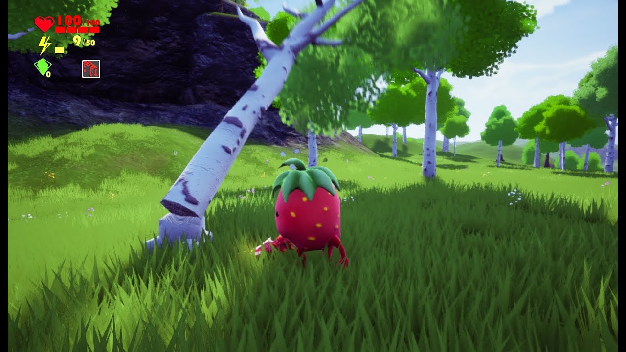 UE4 Test Cutable Trees Brushed by Foliage Tool````` - YouTube