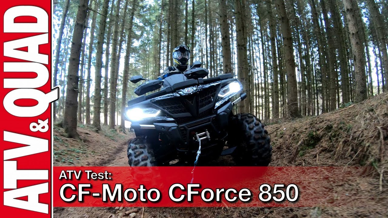 ATV Test: CF-Moto CForce 850 - YouTube