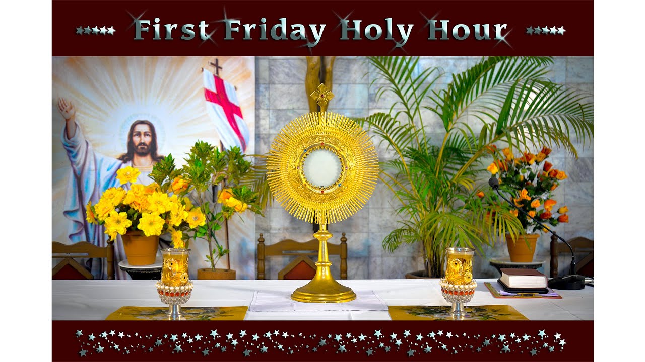 Dt 01-05-2020 I Adoration I First Friday Holy Hour I rosary cathedral I Vadodara - YouTube