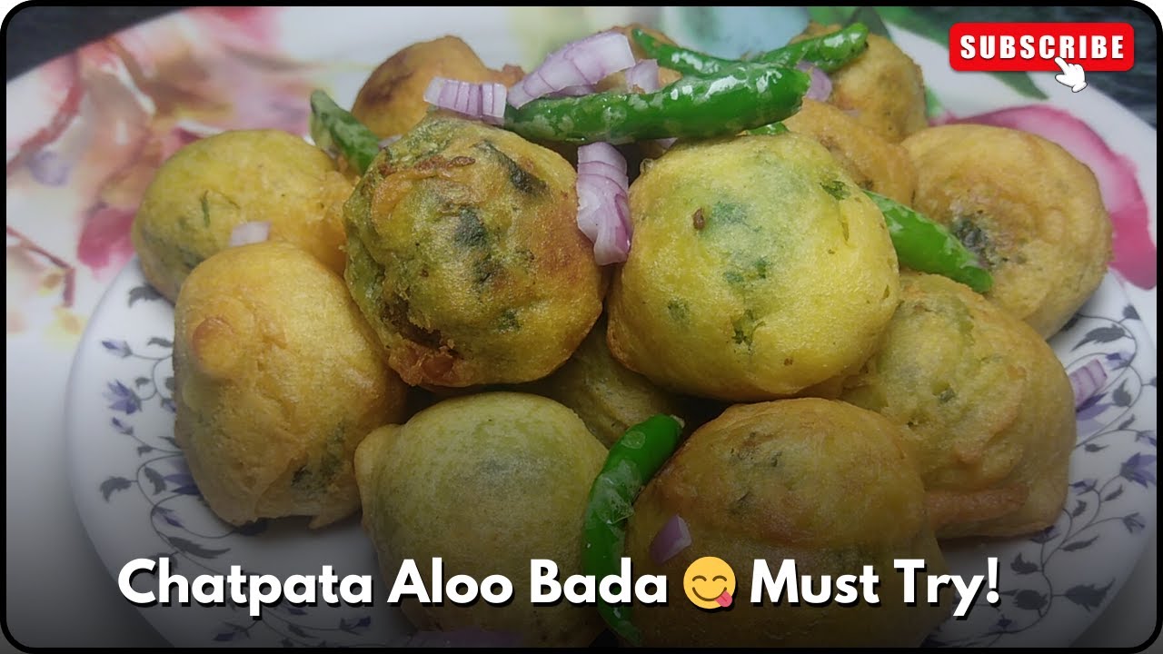 10-Minutes Crispy & Spicy Aloo Bada | Chatpate Flavors Ghar Par! - YouTube