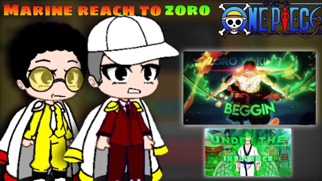 One Piece|| Marine Reach To Zoro ||part-1|| gacha club 🔥 - YouTube