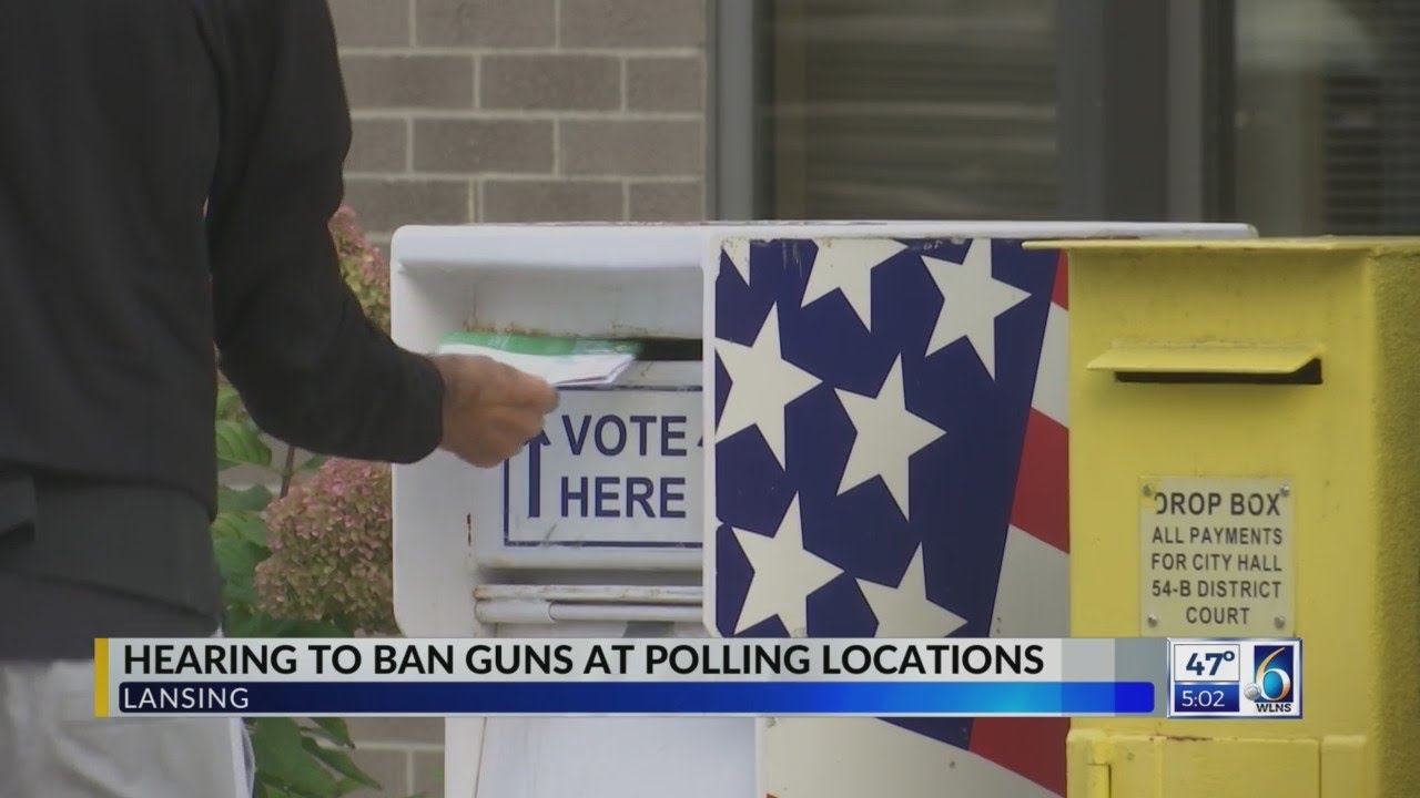 Hearing to Ban Guns at Polling Locations - YouTube