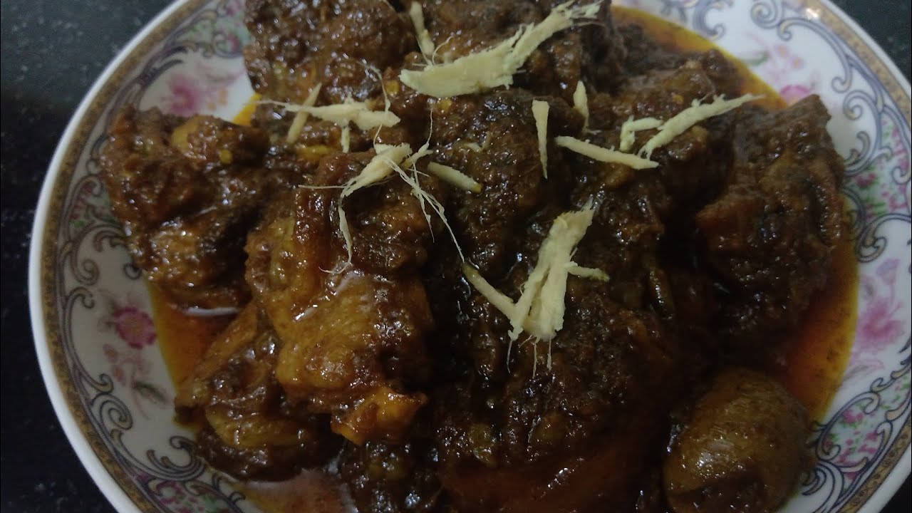 Mutton khatta meat ll mutton khatta meat recipe - YouTube