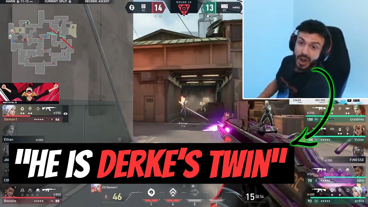 SEN Tarik is SHOCKED By Demon1's INSANE Performance Against NRG - YouTube