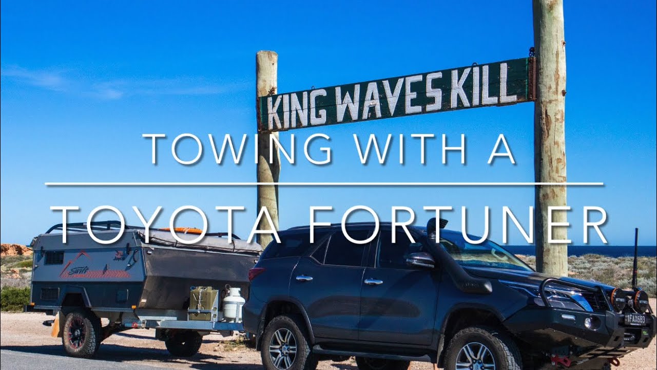 Towing with a 2021 Toyota Fortuner - YouTube