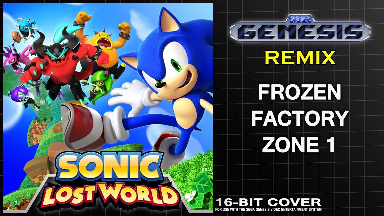 Sonic Lost World - Frozen Factory Zone 1 (Sega Genesis Remix) - YouTube