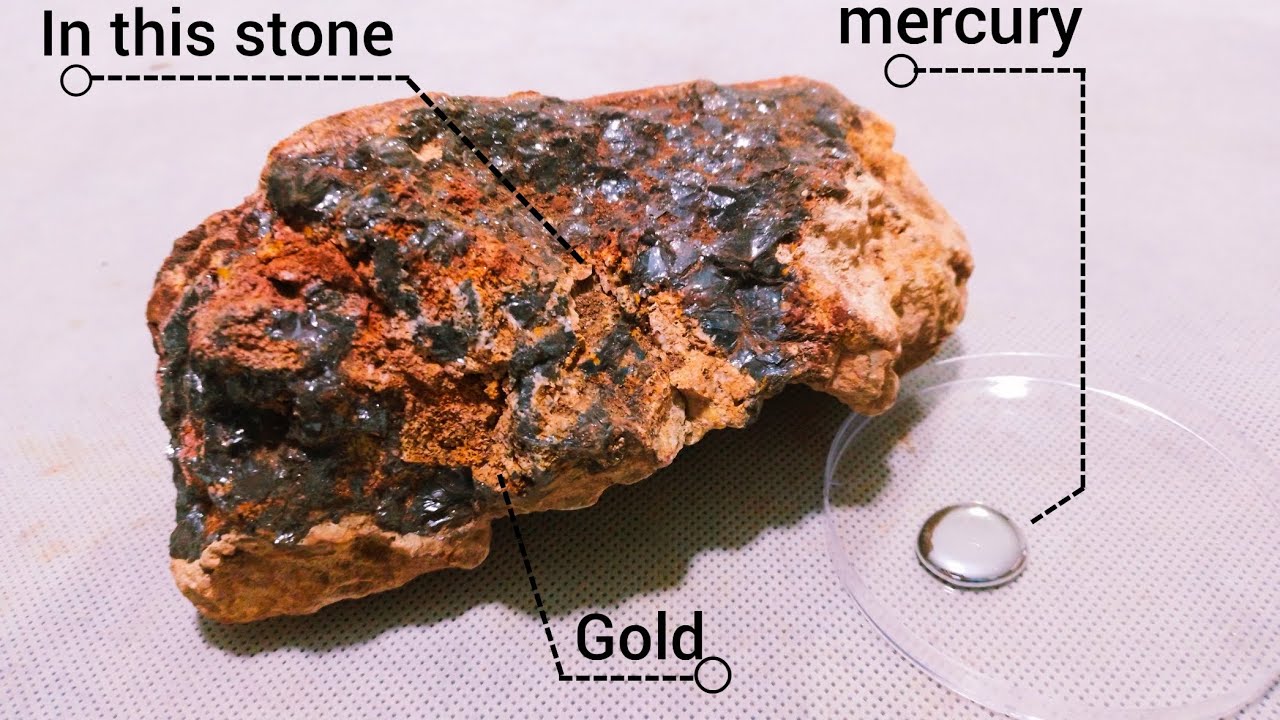 Gold and mercury in this type of mines||YouTube engineer||#mercury ...