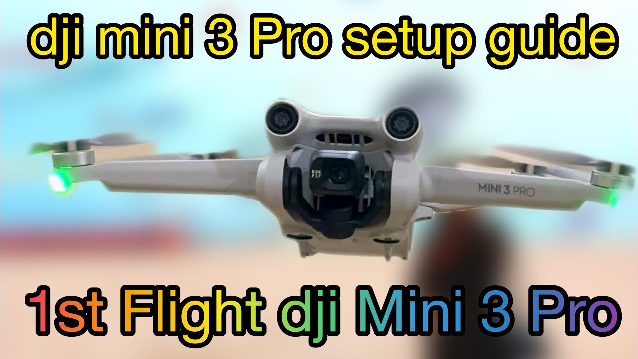 জীবনে প্রথম ড্রোন উড়ালাম || dji mini 3 Pro setup guide || 1st flight ...