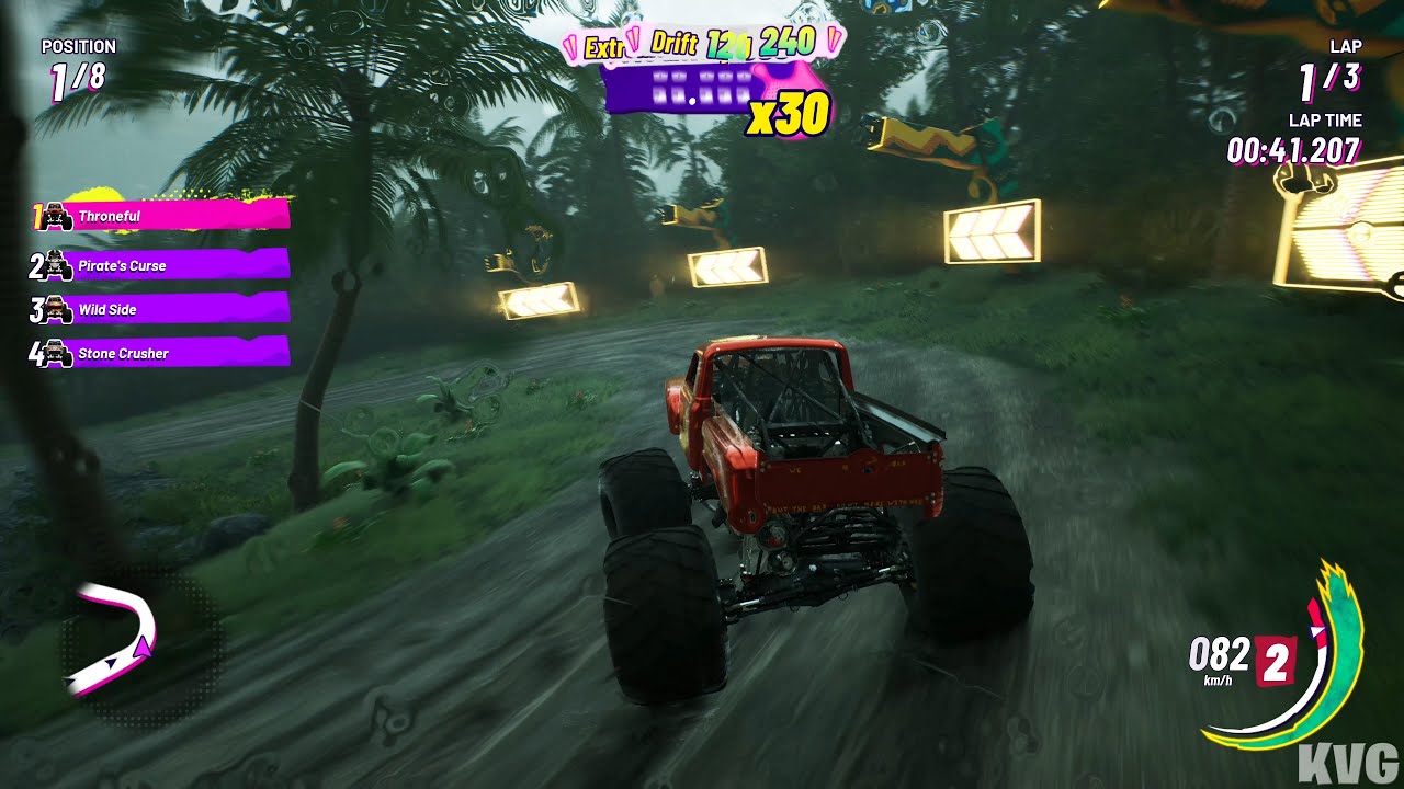 Monster Jam Showdown - Bridge Maze Circuit (Hawaii) - Gameplay (PC UHD ...