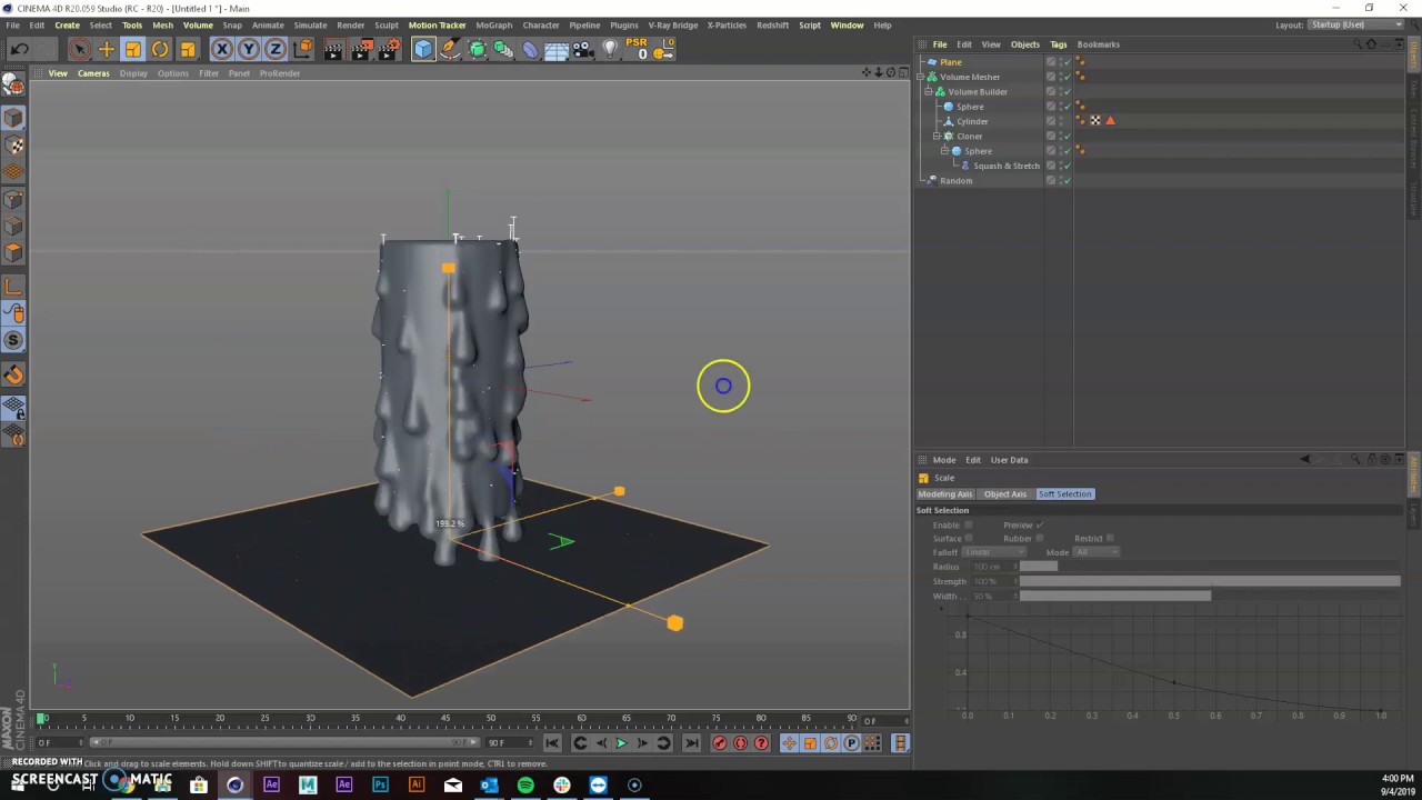 The easiest way to make a candle in Cinema4D - YouTube