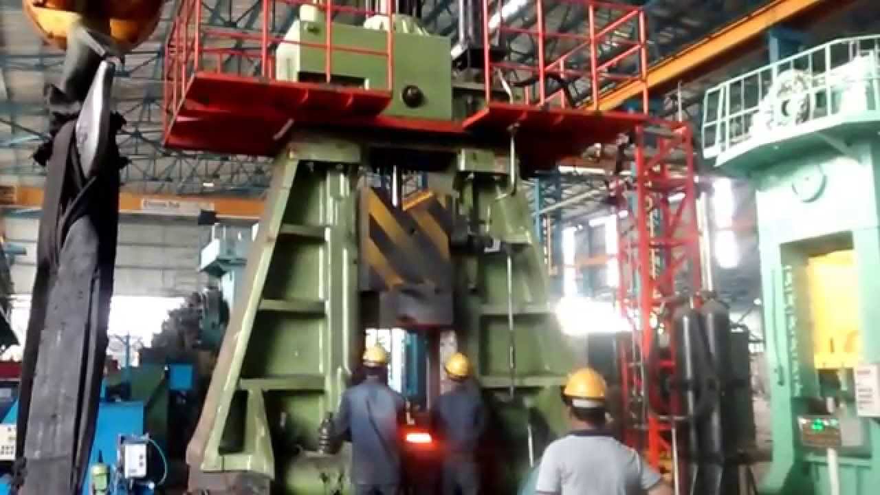 5t Hammer @poona forge - YouTube