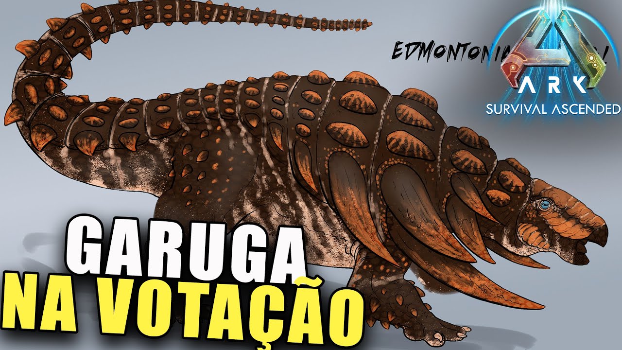 Edmontonia MARAVILHOSO I OzimeK no ARK Survival Ascended Extinction ...