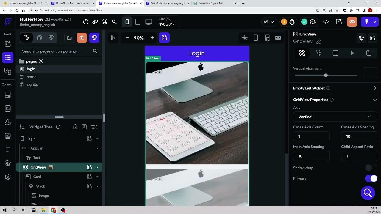 27 Layout Gridview Youtube