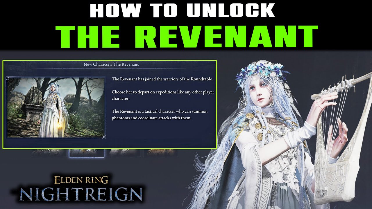 How to UNLOCK THE REVENANT in Elden Ring Nightreign | EARLY & EASY ...