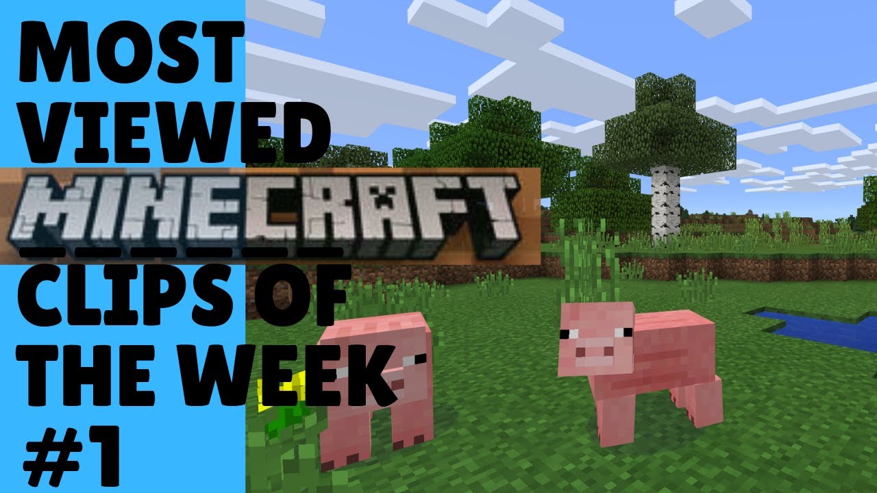 Top Minecraft clips of the week #1 - YouTube
