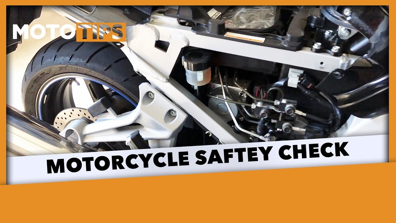 Motorcycle Saftey Checks Before Trips - YouTube